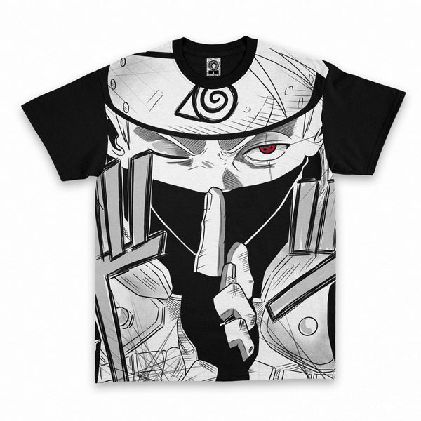 Polera Naruto Shippuden: Kakashi – Times Up Clothing